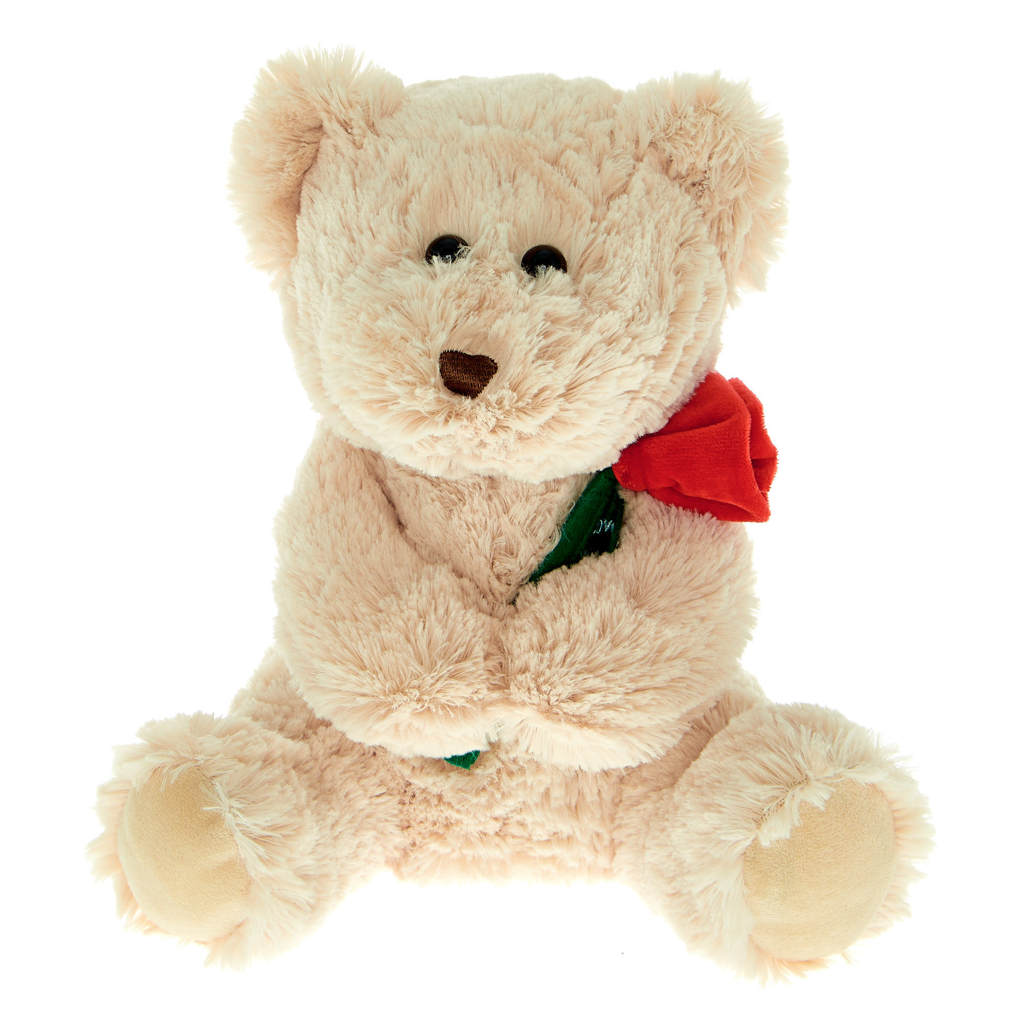 Buy Large Bear with Rose Soft Toy for GBP 5.99 | Card Factory UK