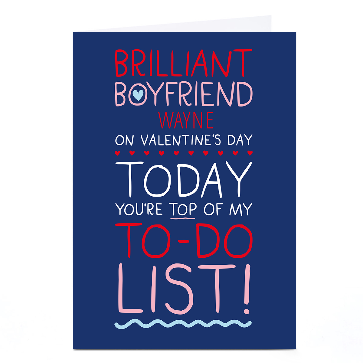 Buy Personalised Shout Valentine s Day Card Boyfriend To Do List For Buy Personalised Shout Valentine s Day Card Boyfriend To Do List For