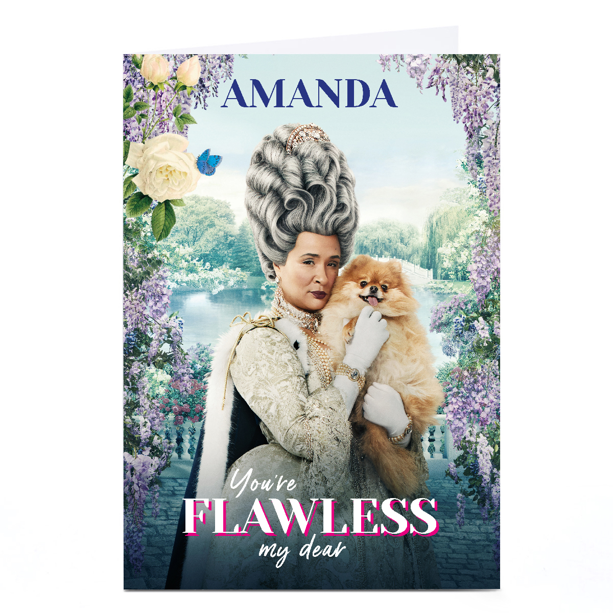Buy Personalised Bridgerton Birthday Card - Flawless My Dear for GBP 2. ...