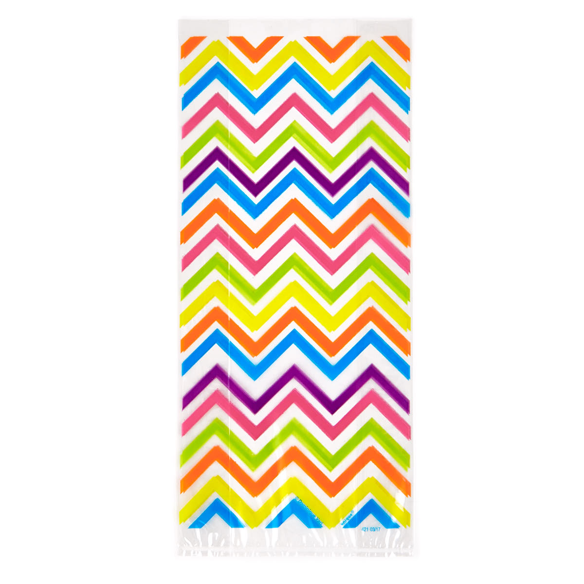 Buy Rainbow Chevron Party Tableware & Decoration Bundle - 16 Guests for ...