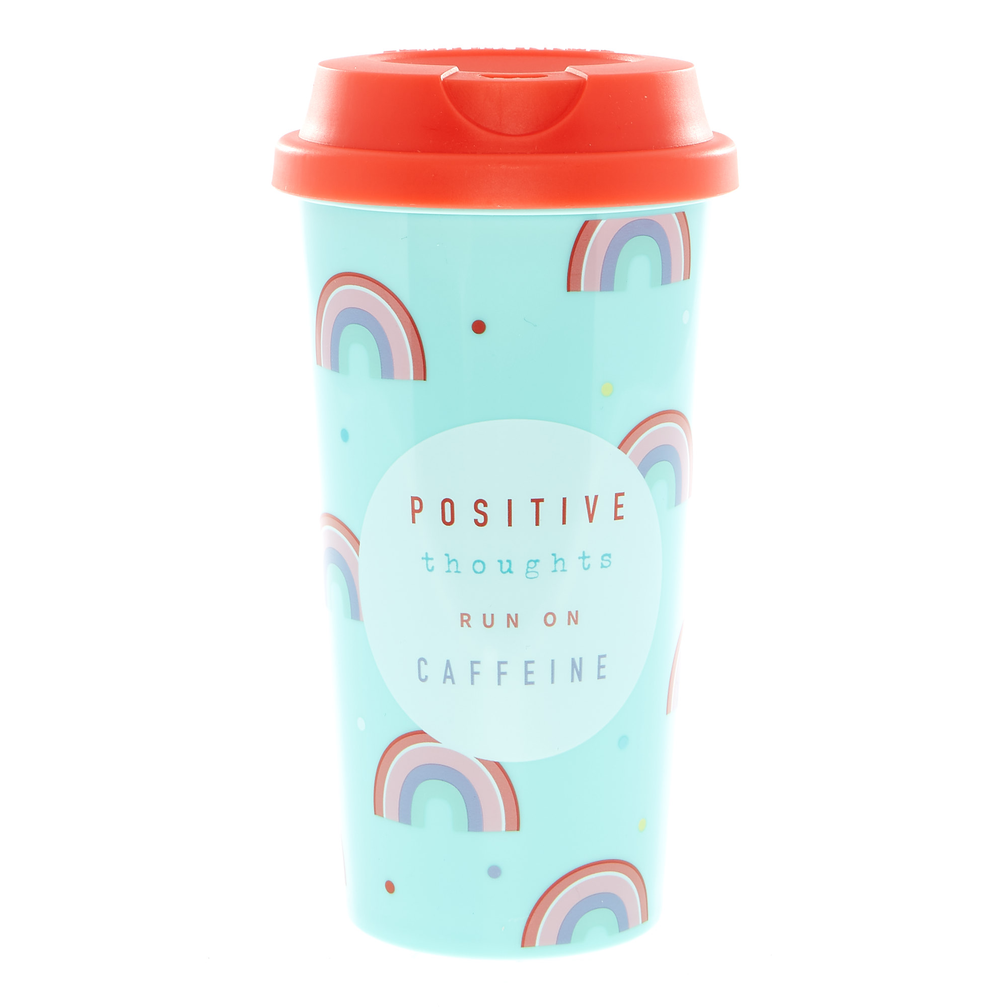 Buy Positive Thoughts Rainbow Travel Mug for GBP 2.99 | Card Factory UK