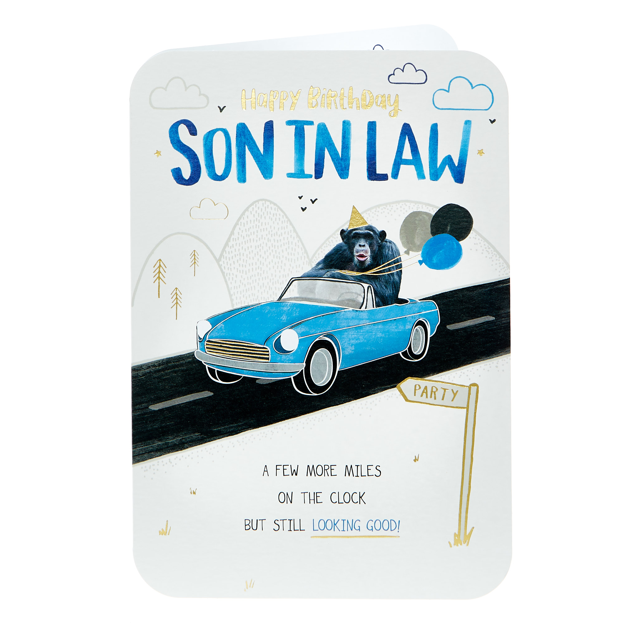 Buy Birthday Card Son In Law More Miles For GBP 0 99 Card Factory UK