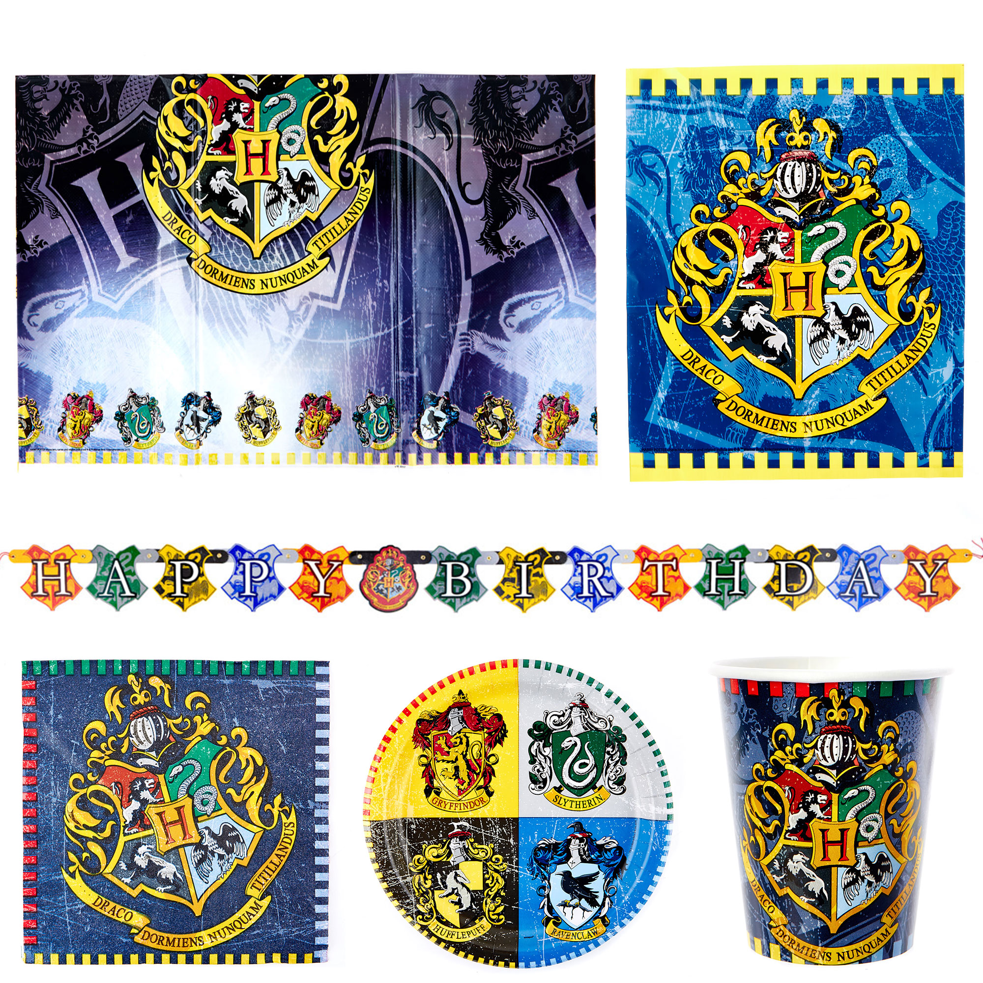Buy Harry Potter Party Tableware Bundle - 16 Guests for GBP 14.99 ...