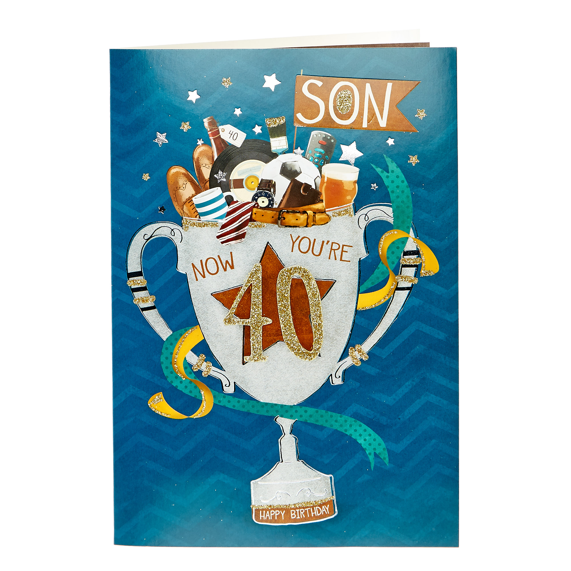 Buy 40th Birthday Card Son Now You re 40 For GBP 1 29 Card Factory UK