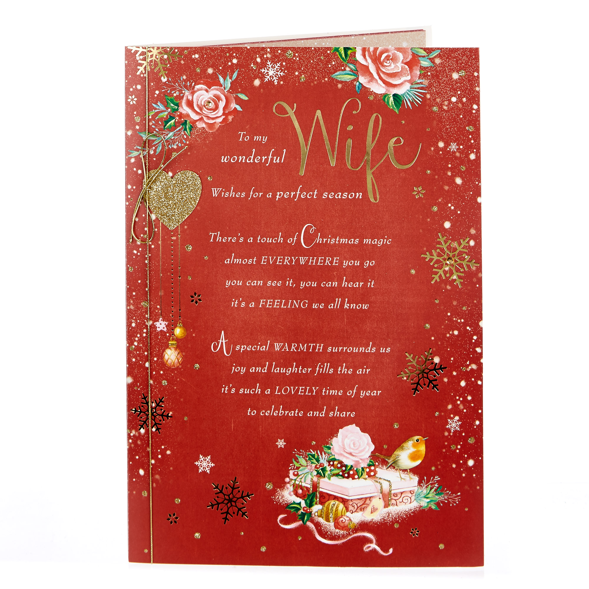 Buy Christmas Card - Wonderful Wife for GBP 1.79 | Card Factory UK