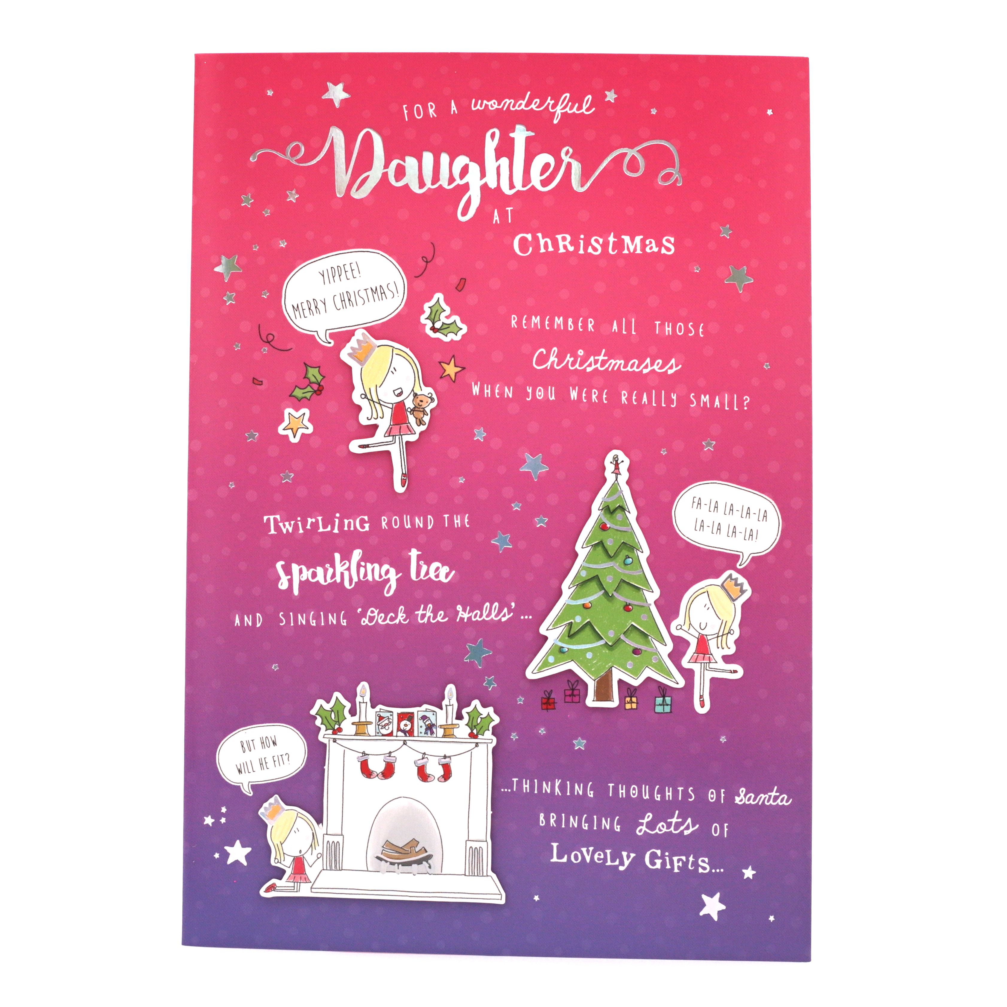 Buy Little Bubbles Christmas Card Daughter Funny Verse For GBP 1 79 buy-little-bubbles-christmas-card-daughter-funny-verse-for-gbp-1-79