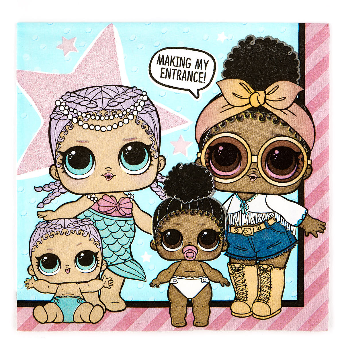 Buy LOL Surprise Party Tableware & Decoration Bundle - 16 Guests for ...