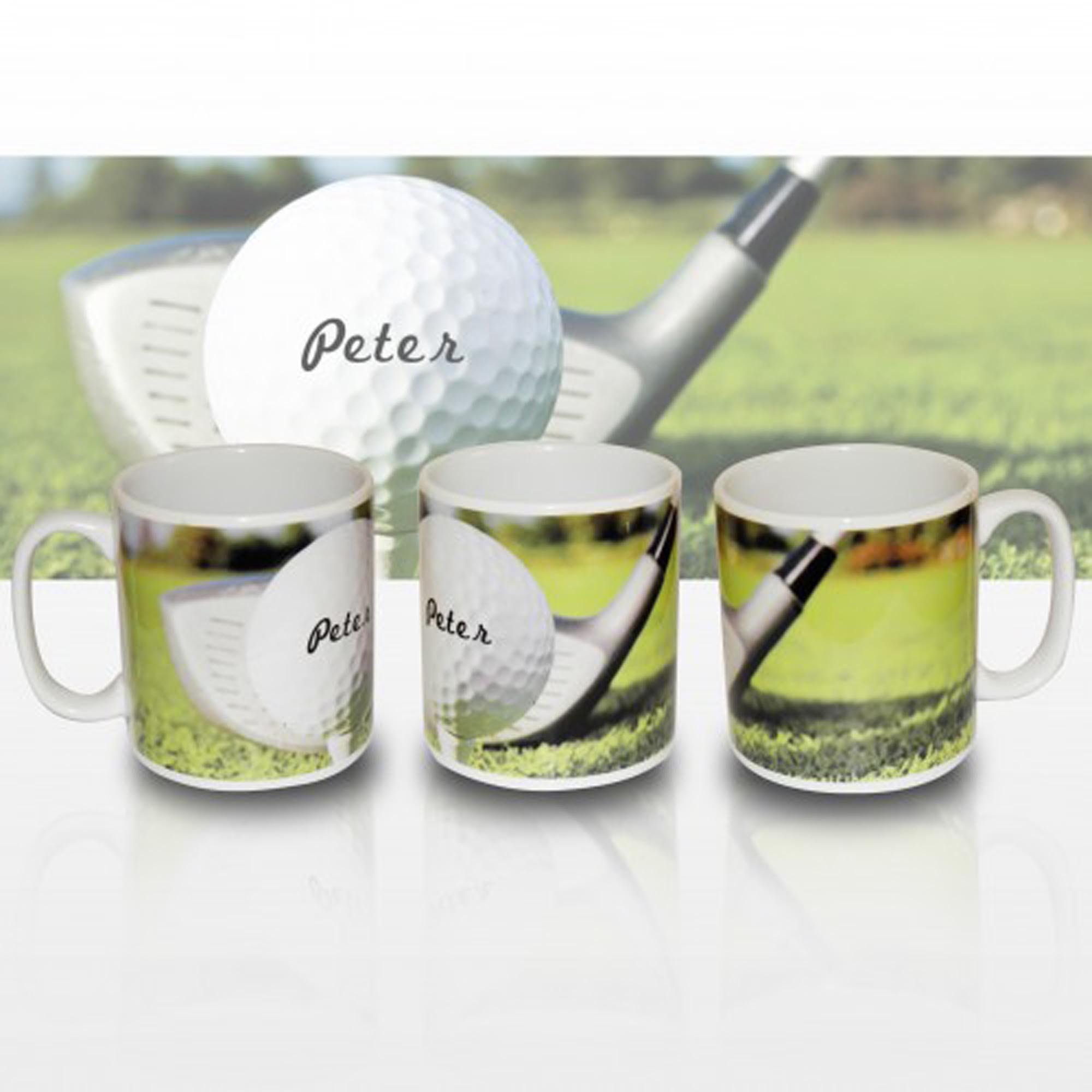 Buy Personalised Golf Ball Mug for GBP 9.99 | Card Factory UK