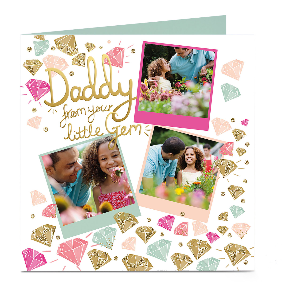 Buy Photo Card - Daddy From Your Little Gem for GBP 2.79 | Card Factory UK