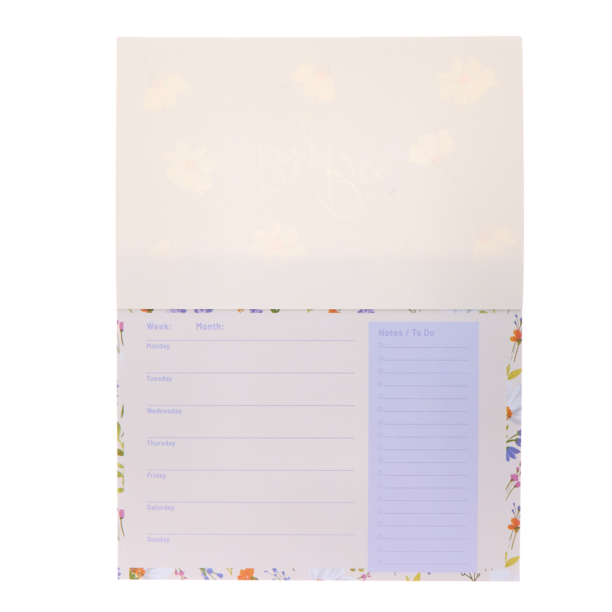 Buy Wildflower Meadow Busy Bee Weekly Planner for GBP 1.99 | Card ...
