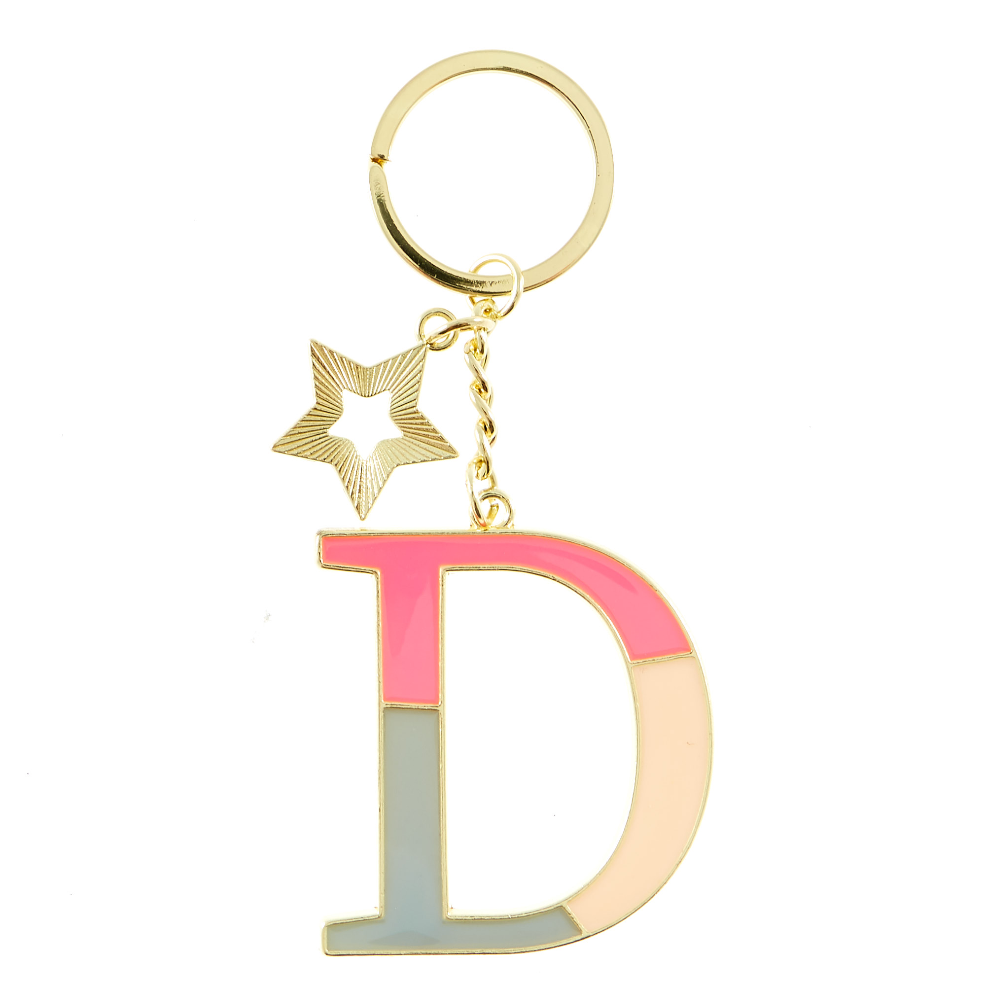 Buy Letter D Alphabet Keyring for GBP 1.99 | Card Factory UK
