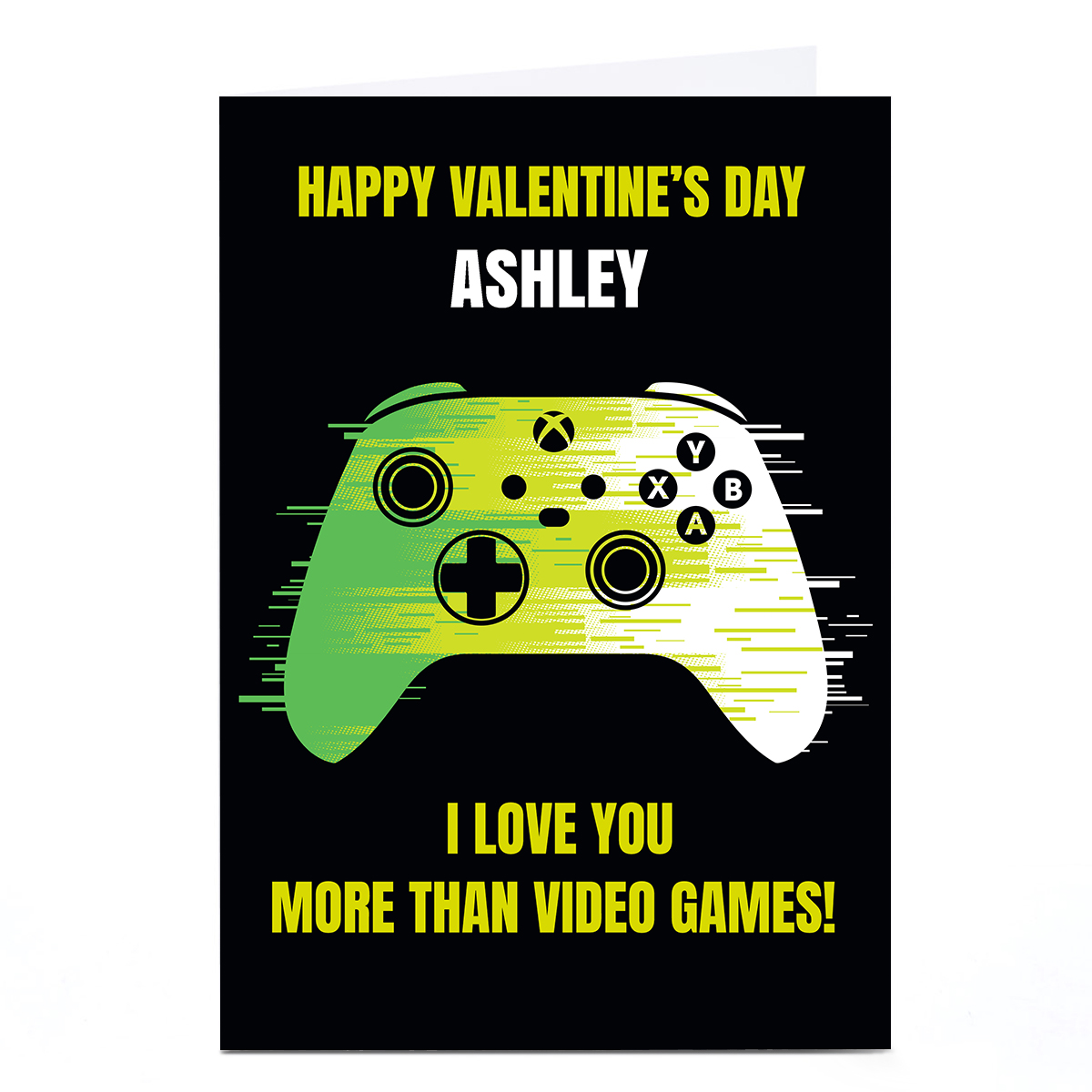 Buy Personalised XBOX Valentine's Day Card - More Than Video Games for ...