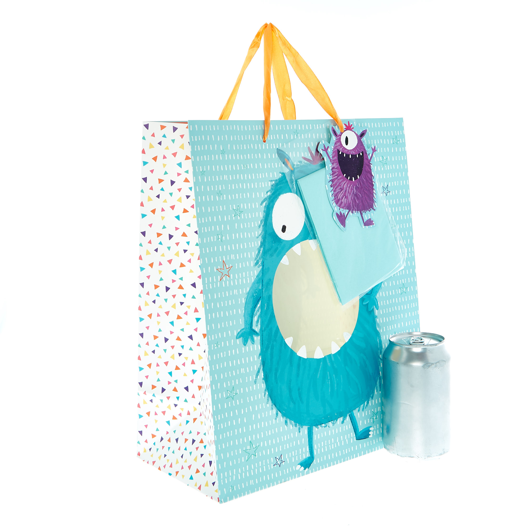 Buy Large Portrait Gift Bag - Monster (With Tissue) for GBP 0.65 | Card ...