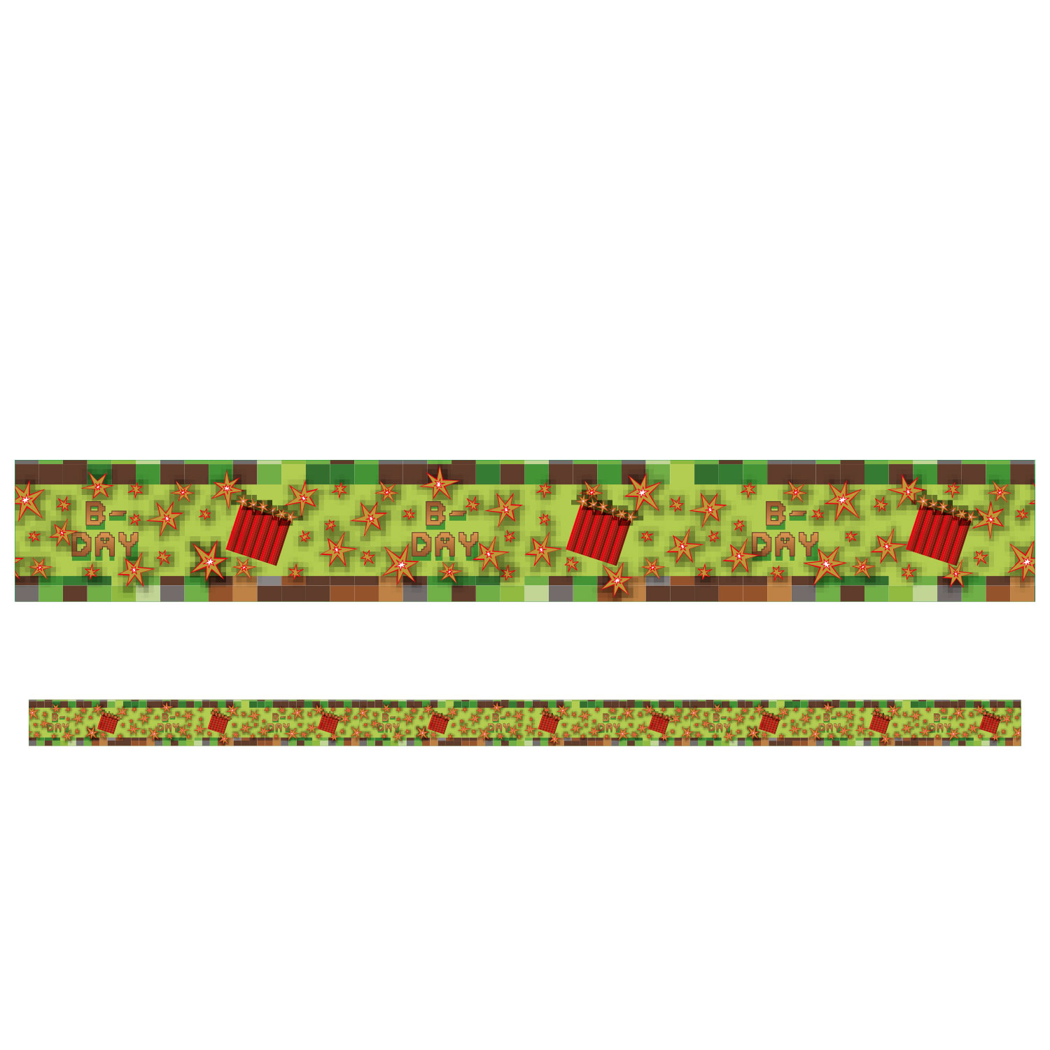 Buy TNT Minecraft Foil Party Banner for GBP 2.49 | Card Factory UK