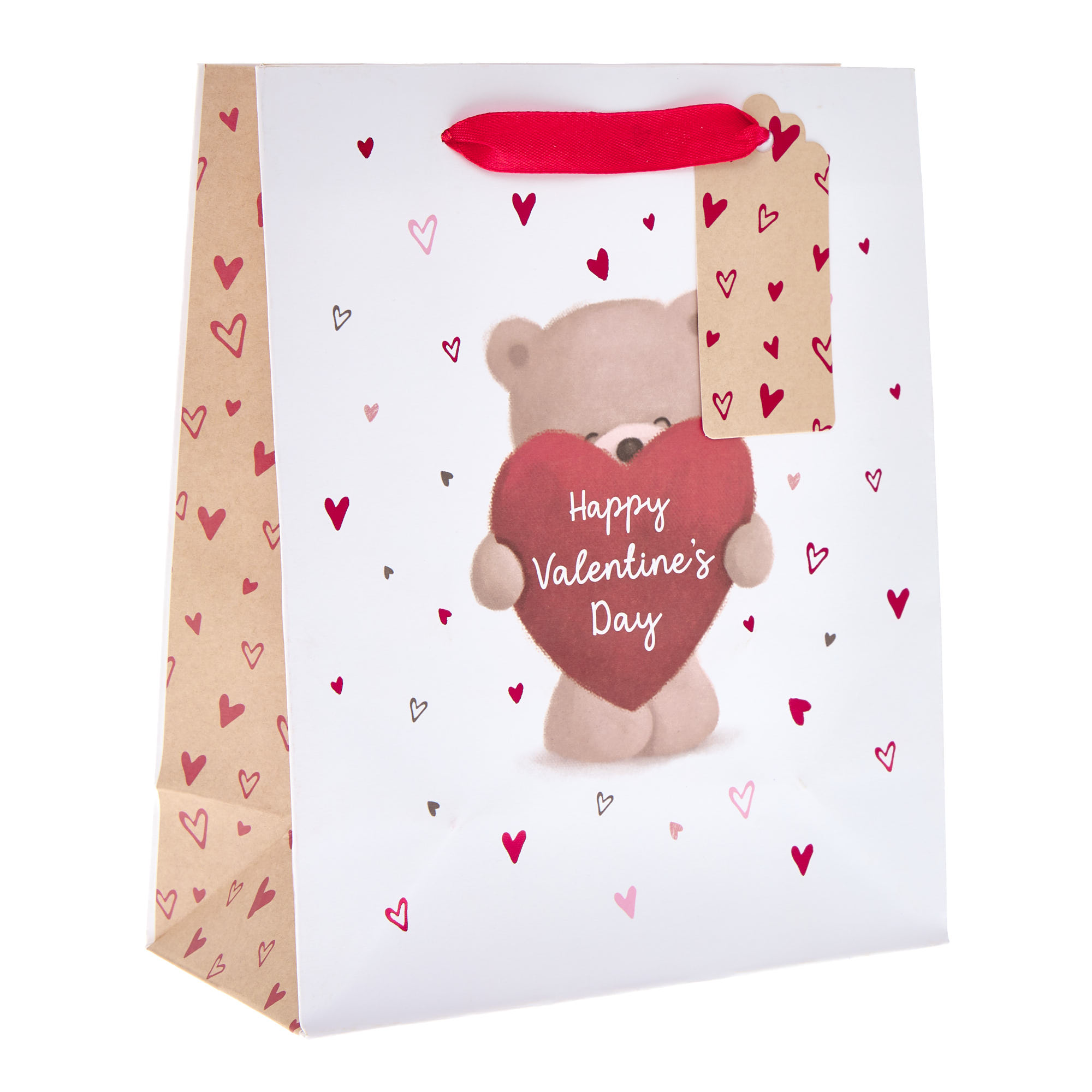 Buy Hugs Medium Portrait Valentine's Day Gift Bag for GBP 1.29 | Card ...