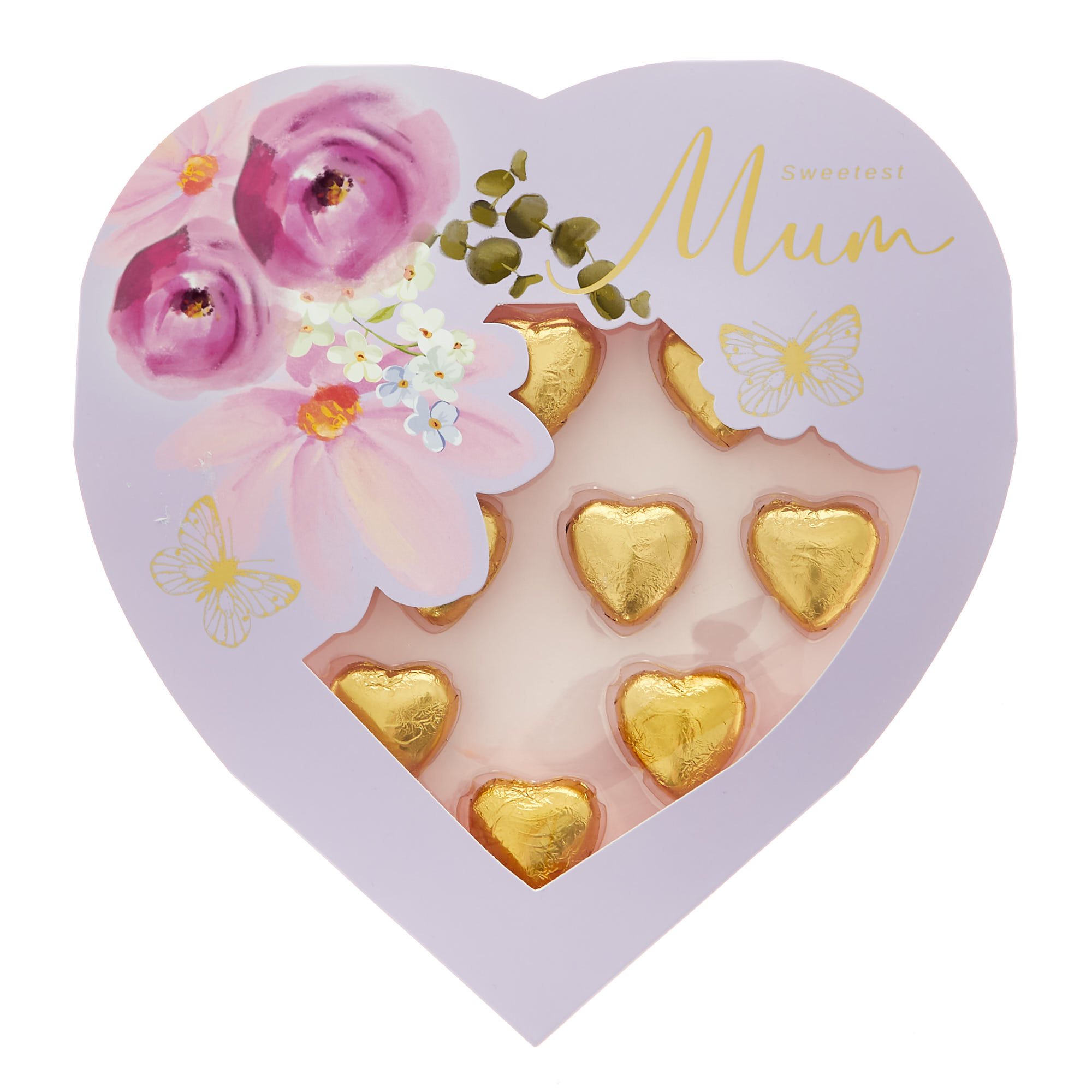 Buy Sweetest Mum Chocolate Heart Box 112g for GBP 2.99 | Card Factory UK