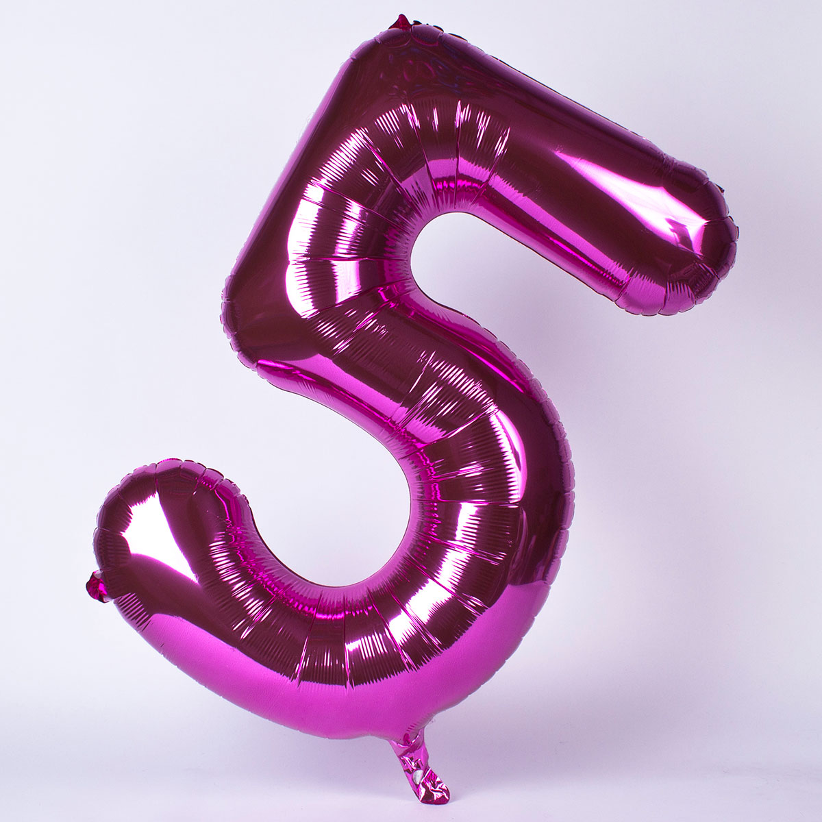 Buy Pink Number 5 Giant Foil Helium Balloon INFLATED for GBP 14.99 ...